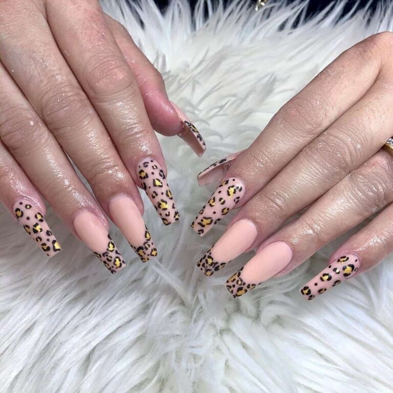 Spot On: 30 Cheetah print Nail Art Ideas for Every Mood – Edit my Nails